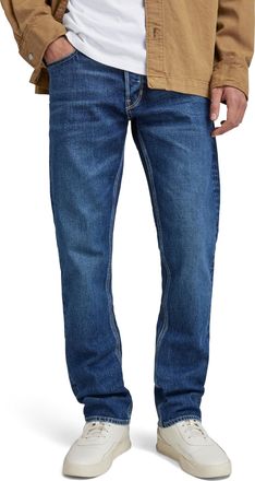 G-Star Herren Mosa Straight Jeans Jeans, Blau (Faded Atlantic Ocean D23692-c052-g119), 35W / 36L