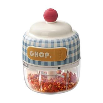 Generico Sghtil Broyeur &agrave; ail &eacute;lectrique - Hachoir &agrave; ail &eacute;lectrique - Petit outil de d&eacute;coupe portable - Pour cuisiner des l&eacute;gumes, fruits, viande, poulet, sala