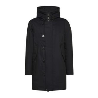 Peuterey Parka haute t&eacute;nacit&eacute; avec fils de polyester - Homme - Manteaux - Noir - Taille: XL