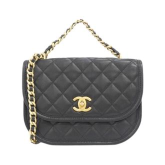 Chanel Pre-owned Calf Shoulder Bag - - Pre-owned - Damen - Schwarzk - ONE SIZE