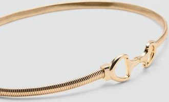 Mango Gliederg&uuml;rtel gold - Damen - S - MANGO