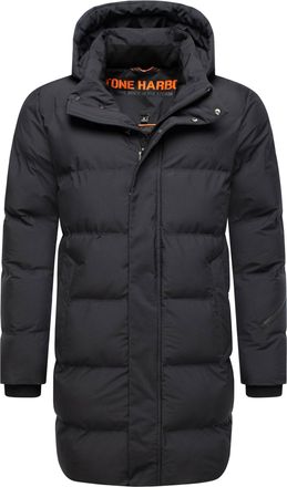 Stone Harbor Herren Wintermantel Thadeek mit abnehmbarer Kapuze & Magnettaschen