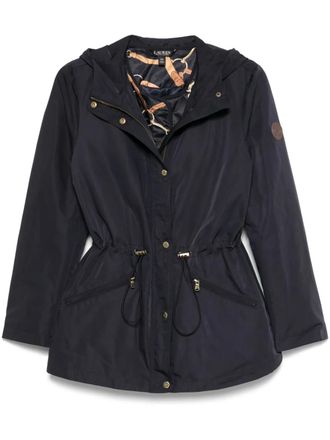 Lauren Ralph Lauren Klassische Kapuzenjacke - Blau