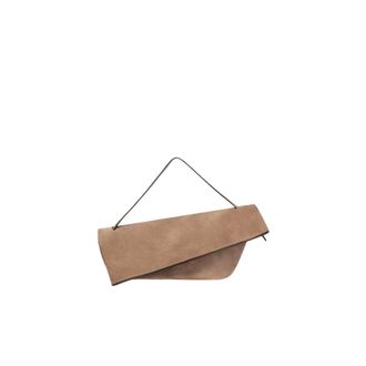 Alberta Ferretti Femme, Sacs, Brun, Taille: ONE Size Sac Souple en Daim