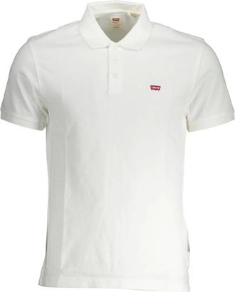 Levi's Homme, Tops, Blanc, Taille: S Polo &agrave; Manches Courtes