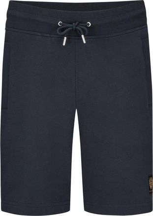Belstaff Sweatshorts mit Logo-Aufn&auml;her in