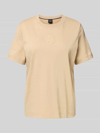 HUGO BOSS T-Shirt mit Label-Stitching Modell ECOSA