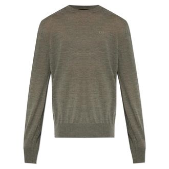 Dsquared2 Homme, Pulls, Beige, Taille: L Wool Crewneck