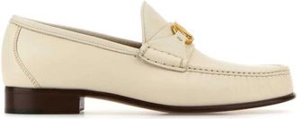 Valentino Garavani Homme, Chaussures, Blanc, Taille: 42 1/2 EU VLogo Signature Loafer