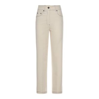 Max Mara Femme, Jeans, Beige, Taille: 36 FR Jeans droits
