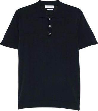 Daniele Fiesoli Homme, Tops, Bleu, Taille: XL Polo