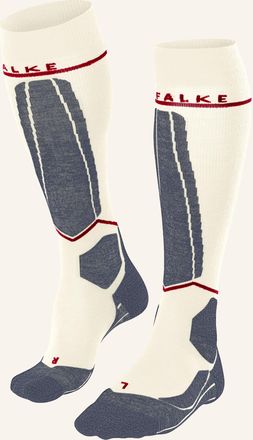 Falke Skisocken sk4 Compression Light Mit Merinowolle weiss