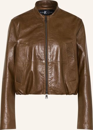 Luisa Cerano Luisa Cerano Lederjacke braun