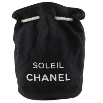Chanel Pre-owned Canvas Bucket Bag - - Pre-owned - Damen - Schwarzk - ONE SIZE