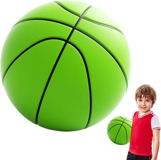 Generic Schaumbasketball, Indoor-Basketball,3D Basketball Stille Ball - Klarer Schaumd&auml;mpfer-Basketball f&uuml;r Kinder, Teenager, Erwachsene, Schaumball zum &Uuml;ben 
