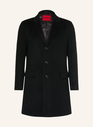 HUGO BOSS Hugo Cashmere-Mantel Migor schwarz