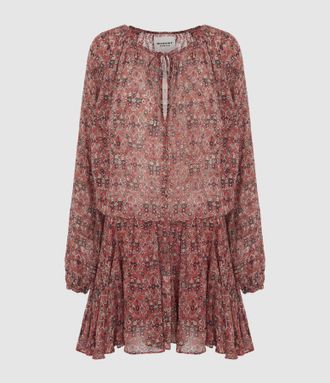 Isabel Marant Robe Bess Rouille