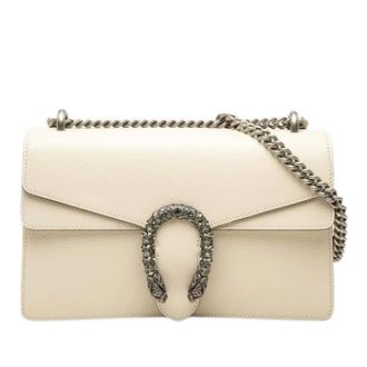 Gucci Pre-owned Sac bandouli&egrave;re Dionysus - Femme - Pre-owned - Blanc - Taille: ONE Size