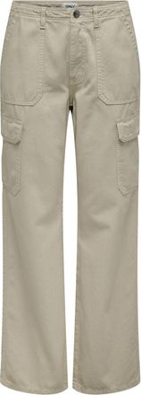 Only Damen Onlmalfy Cargo Pant PNT Noos, Silver Lining, XS / 32L