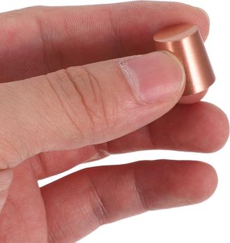 Angoily 8 St&uuml;ck Teiliges Messing f&uuml;&szlig;e Konisch rutschfest f&uuml;r Holztabletts Schmuckk&auml;stchen Schneidebretter M&ouml;belstandf&uuml;&szlig;e Modern Minimalistisch Stabil und Viel