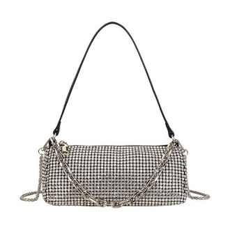 Generic Kexpery Cabas Femme avec Clous Sac de Soir&eacute;e &agrave; Bandouli&egrave;re Cha&icirc;ne Sac &agrave; Main &Eacute;l&eacute;gant pour F&ecirc;te Mariage Prom