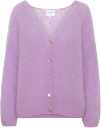 Americandreams Americandreams, Femme, Pulls, Violet, Taille: 40 FR Cornelia LS Cardigan