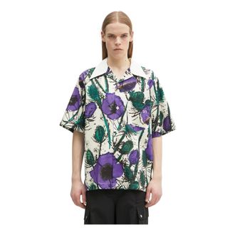 Wales Bonner Wales Bonner - Chemise de bowling Highlife - Homme - Chemises - Multicolore - Taille: XL