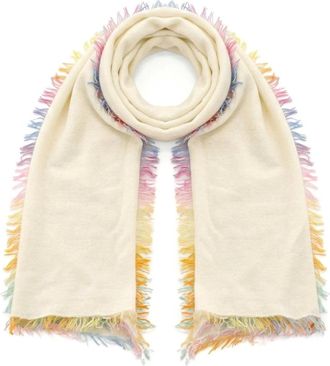 Faliero Sarti Femme, Accessoires, Beige, Taille: ONE Size Adriana Scarf