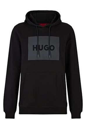 HUGO BOSS Hommes Duratschi223 Sweat &agrave; Capuche en Molleton avec Logo imprim&eacute;