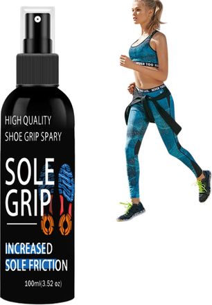 Generic Grip-Spray F&uuml;r Basketballschuhe - Sohlen-Grip-Spray, 100 Ml Sportschuhsohlen-Grip-Spray - Schuhsohlenschutz, Boden-Grip-Verst&auml;rker