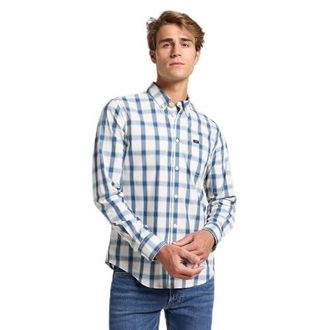 Lee Button Down T-Shirt, Orion, XXL Hommes