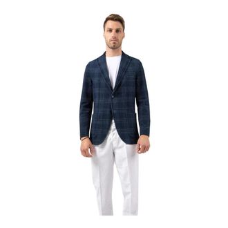 Circolo 1901 Piquet Jacke im Klassischen Stil - - Jackets - Herren - Blau - M