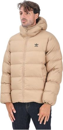 adidas Homme, Vestes, Beige, Taille: S Veste Doudoune à Capuche Beige Homme