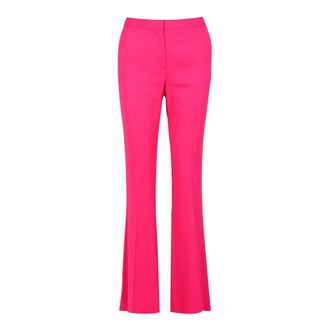 Simona Corsellini Fuchsia Flare Hose - - Trousers - Damen - Rosa - XS