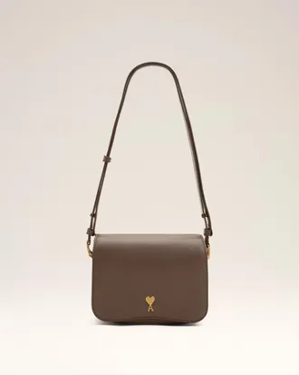 Ami Ami Paris - Sac Paris Paris marron en cuir de vachette Truffe - TU - Unisex