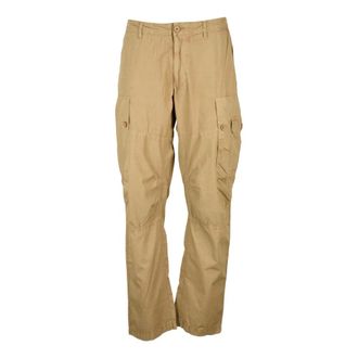 Blauer Homme, Pantalons, Brun, Taille: W32 Pantalon Cargo en Coton avec Fermeture Éclair