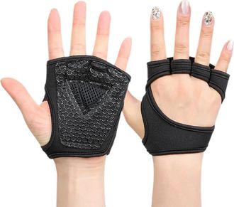 Generico Trainingshandschuhe f&uuml;r Frauen, Gewichtheber-Handschuhe f&uuml;r Frauen, atmungsaktive Fitnesshandschuhe, Trainingszubeh&ouml;r, rutschfeste Yoga-Ausr&uuml;stung, Sc