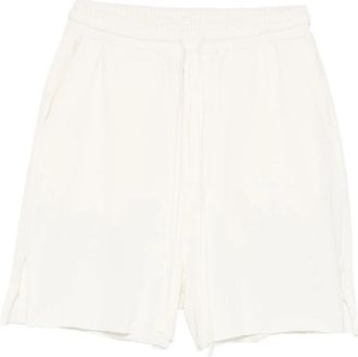Thom Krom Homme, Shorts, Beige, Taille: XL Drop Crotch Cotton Stretch Shorts