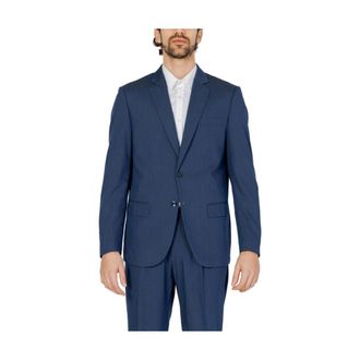 Antony Morato Blaue Polyester-Blazer - - Jackets - Herren - Blau - S