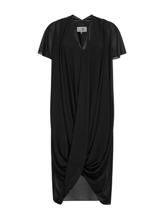 Maison Margiela Asymmetric Draped Dress - Black