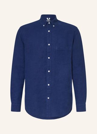 Arket Arket Leinenhemd Balmar Relaxed Fit blau