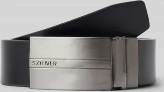 s.Oliver Black Label G&uuml;rtel aus echtem Rindsleder
