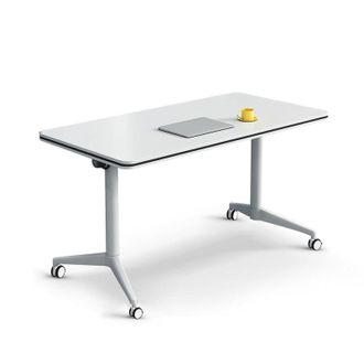Generic Modularer Klapptisch, klappbarer Konferenztisch, mobiles Design f&uuml;r B&uuml;ro und Klassenzimmer, rechteckiger Schulungstisch (160 x 51 x 76 cm), ideal f&uuml;r 