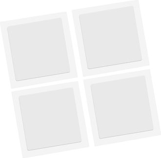 Lurrose 4st&uuml;cke rutschfeste Tischbeinschoner Flexible Stuhlfu&szlig;&uuml;berz&uuml;ge Bodenschutz Kratzfestes Tischgleiter Transparentes M&ouml;belzubeh&ouml;r