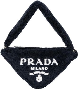 Prada Crossbody Bags - Prada Terry Milano Triangle Handbag - Gr. unisize - in Schwarz - f&uuml;r Damen