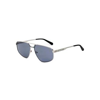Guess Homme, Accessoires, Gris, Taille: ONE Size Metal Frame Lunettes de soleil