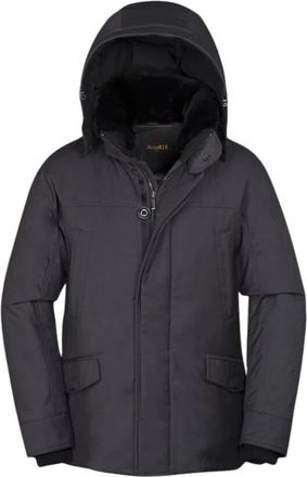Moorer Homme, Vestes, Noir, Taille: XS Acqua Parka