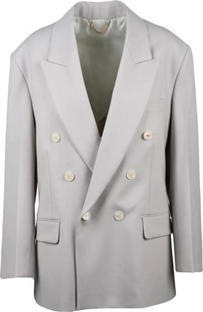 Victoria Beckham Damen, Jacken, Grau, 2XSGr&ouml;&szlig;e