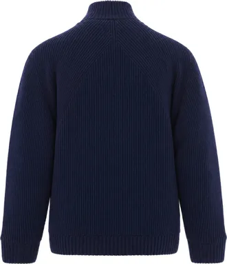Carhartt Work in Progress Banley Sweater Jacket - Navy