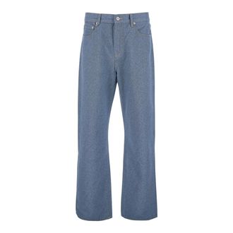 Jacquemus Homme, Jeans, Bleu, Taille: W32 Le de-N&icirc;mes droit